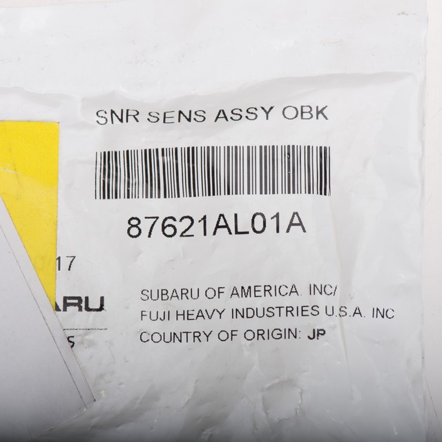 17-19 OEM Subaru Outback Sensor Sonar Rear Bumper 87621AL01A for sale ...