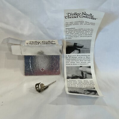 Trolley Needle Thread Controller in Box with Directions - NOS | eBay