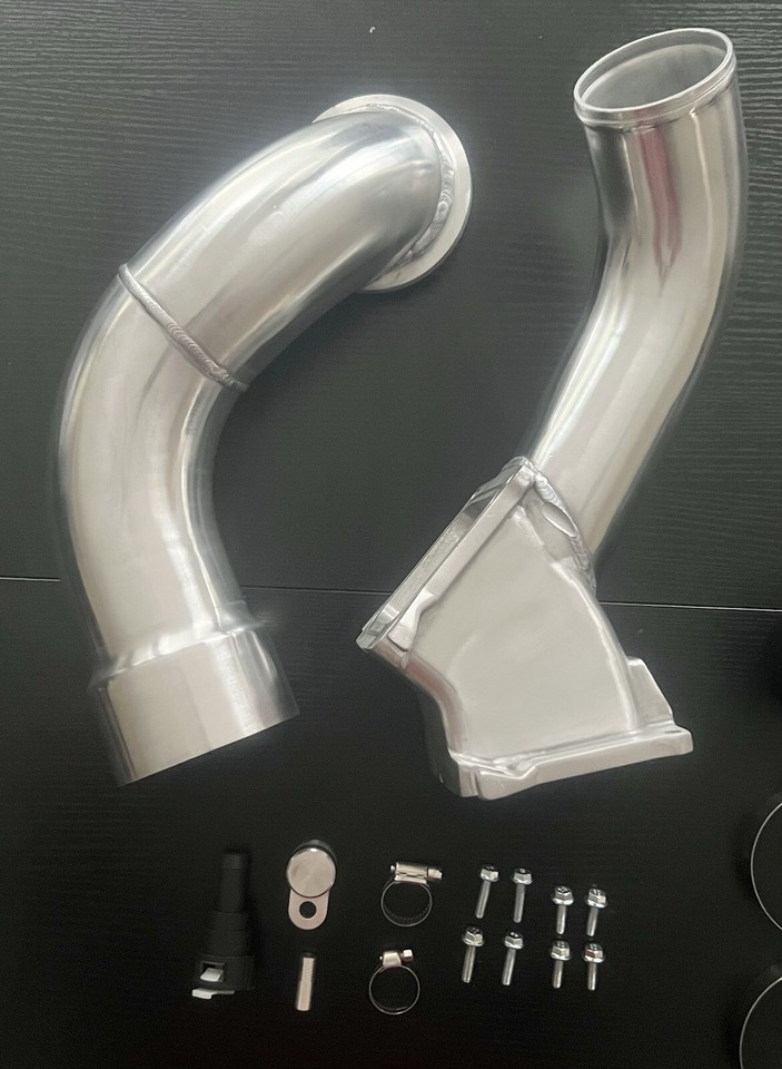 Complete Hot & Cold Side Intercooler Pipe Kit for 2011-2016 6.6L LML ...