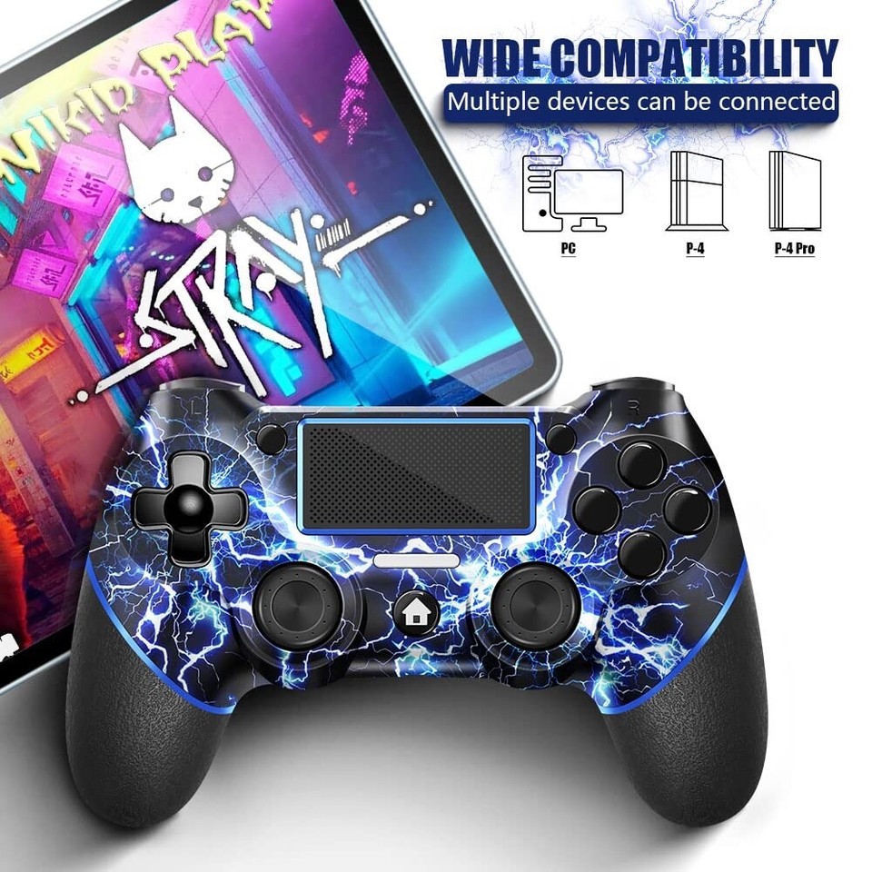 Custom Design Wireless Controller for PS4 with Touchpad, Vibration ...