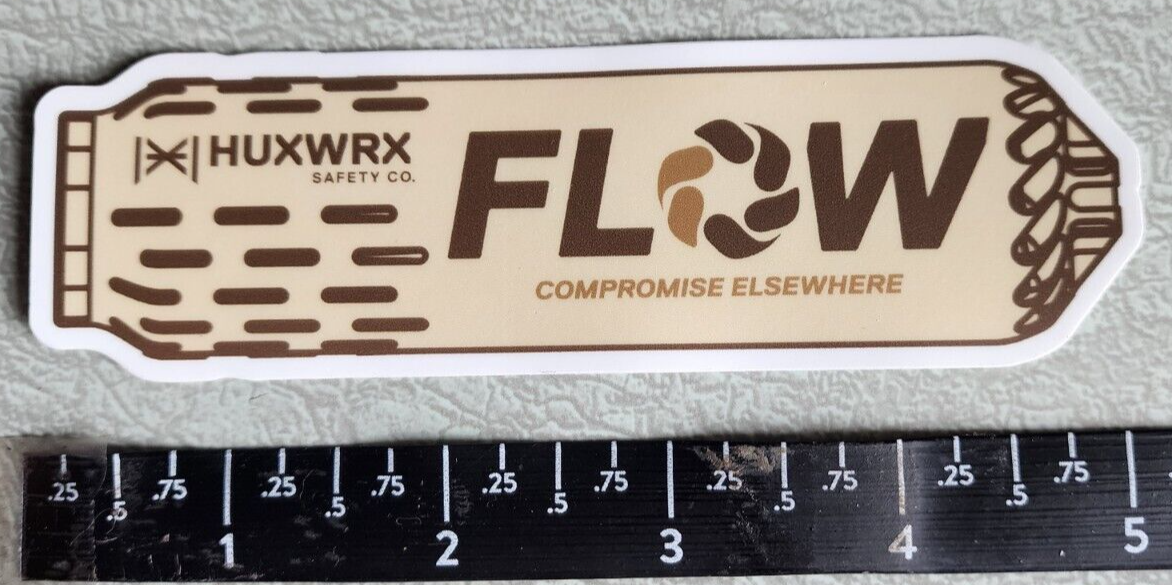 Huxwrx Safety Flow Co. OSS Suppressors Vinyl Sticker Decal New Shot ...