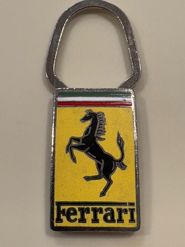 FERRARI Original 1970-1985 A.E. LORIOLI MILANO Key Ring Key Fob | eBay
