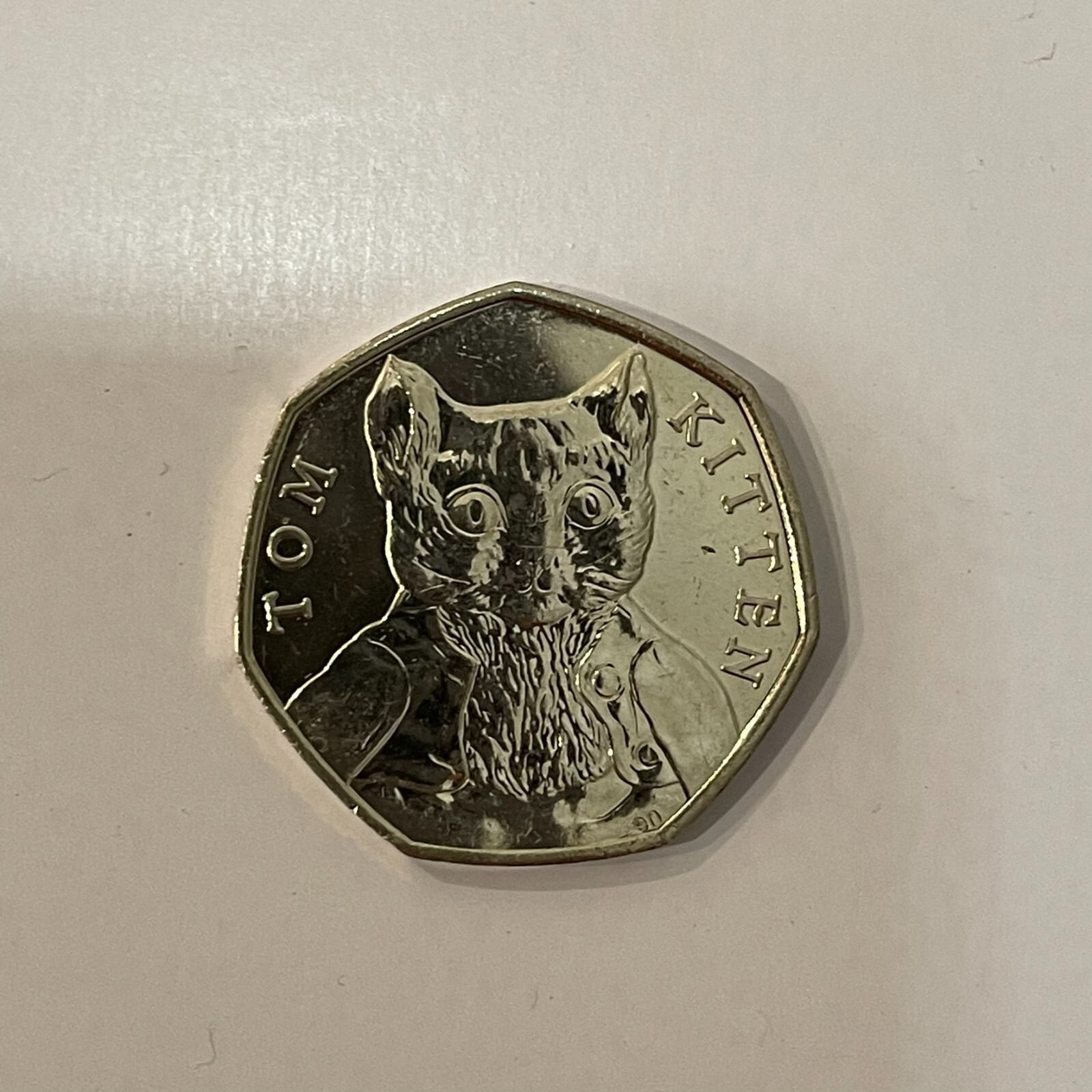 Beatrix Potter Fifty Pence 50p Coins 2016 - 2018 Jemima Peter Rabbit ...