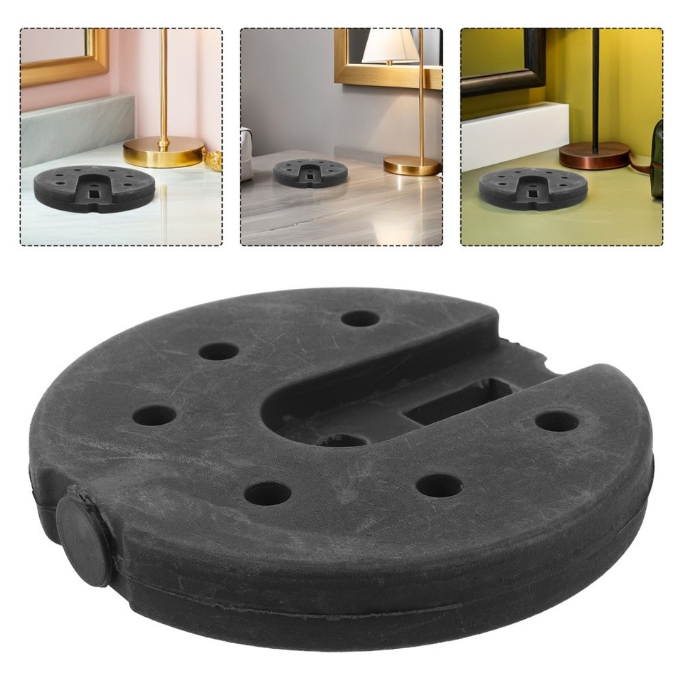 Lamp Base Weight: 15cm Desk Light Base Weight - Round Bottom Plate For ...