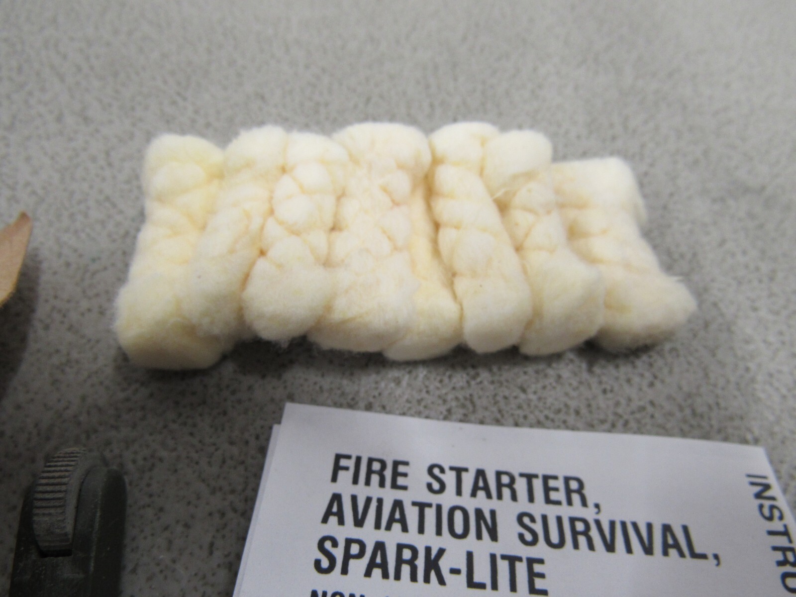 US Military Aviation Survival Fire Starter New Old Stock NSN 1680-01 ...