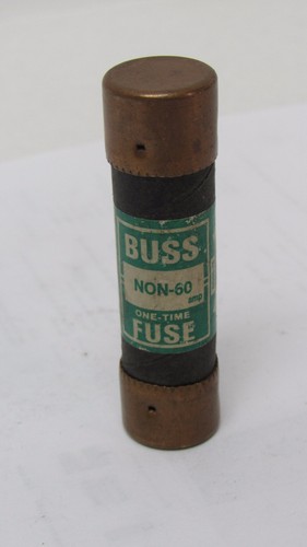 BUSSMANN NON-60, 60A/250V CLASS K5 ONE-TIME FUSE | eBay