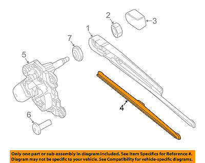 MERCEDES OEM 16-17 Metris Wiper Arm-Front Blade 4478205400