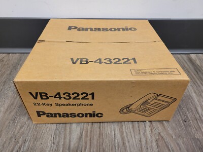 *NEW* Panasonic VB-43221 office phone white | eBay