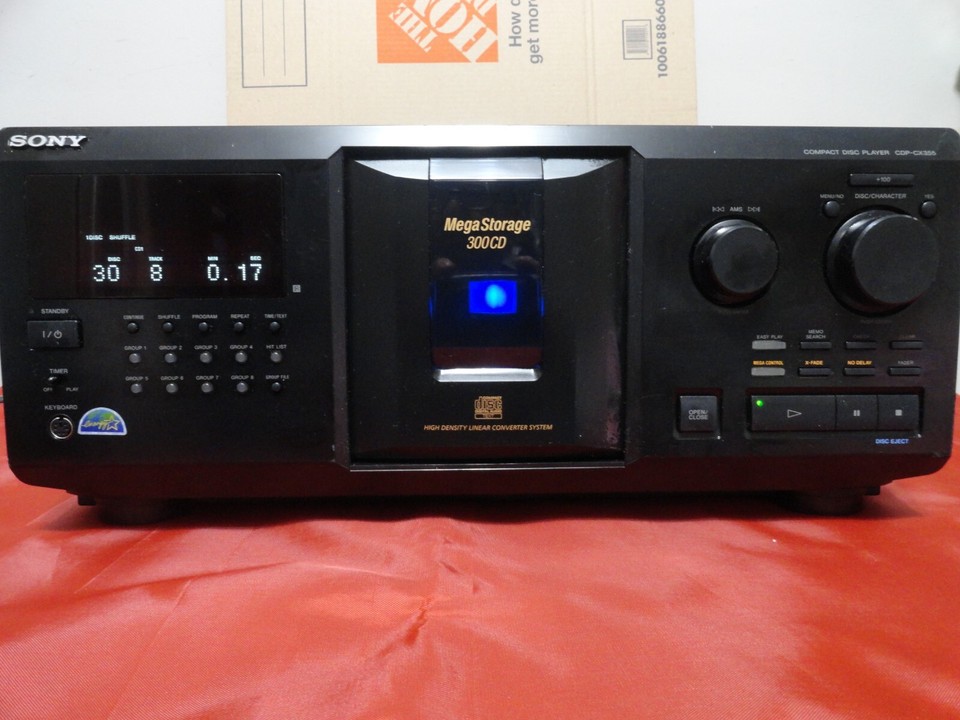 SONY COMPACT DISC PLAYER CDP-CX355 | eBay