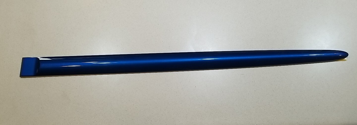 Genuine Toyota Lexus RH Rear Door Moulding PT29A-33075 Color blue ...