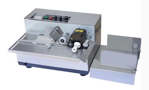 Automatic Dry Ink Batch Coding Machine Printer for Product Date Label ...