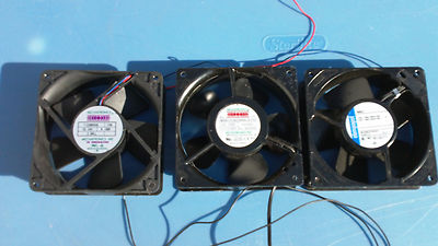 Lot of 3 AXIAL Fans F1238M24B UF12A23 4800 Z electronics computer ...
