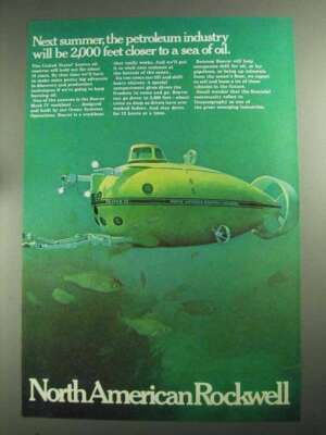 1968 North American Rockwell Ad - Beaver Mark IV Sub | eBay