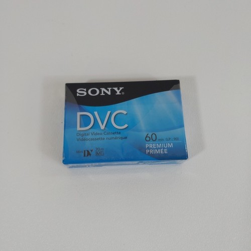 NEW Sony DVC Digital Video Cassette Tape 60 min (L.P.-90) Premium Mini ...
