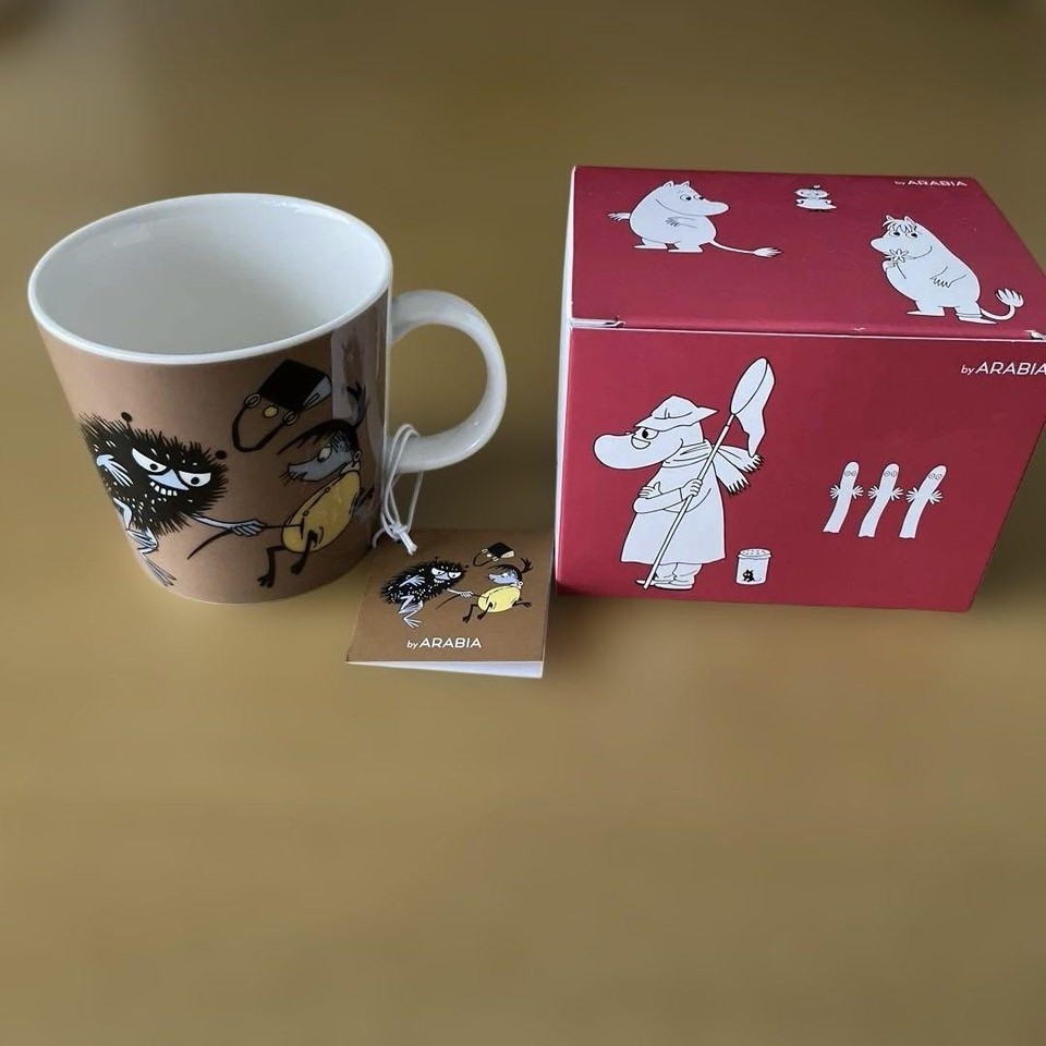 Arabia Moomin Mug Stinky Microwave Dishwasher Safe 300ml Cute Tableware ...