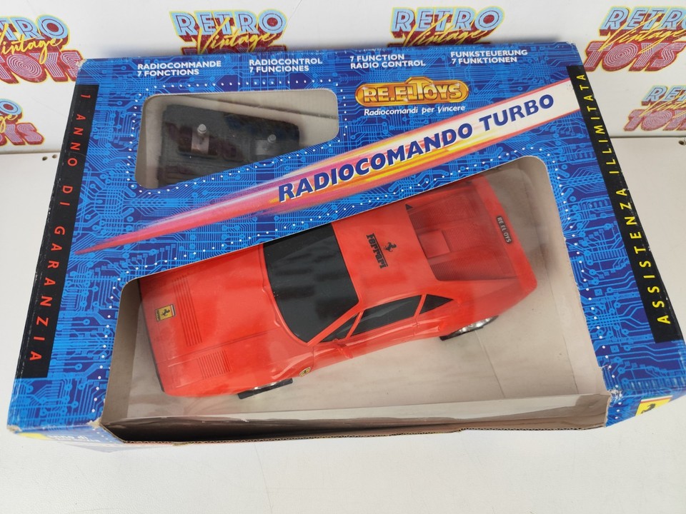 Ferrari Reel Re.El Toys Rc Radiocommand New Vintage Turbo Rossa 80s 90s ...
