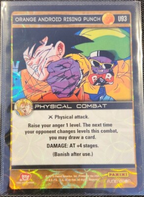 Dragon Ball Z Orange Android Rising Punch Holo | eBay Australia