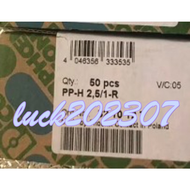 50PCS/BOX NEW Phoenix PP-H 2.5/1-R 3210127 pin plug #TX | eBay