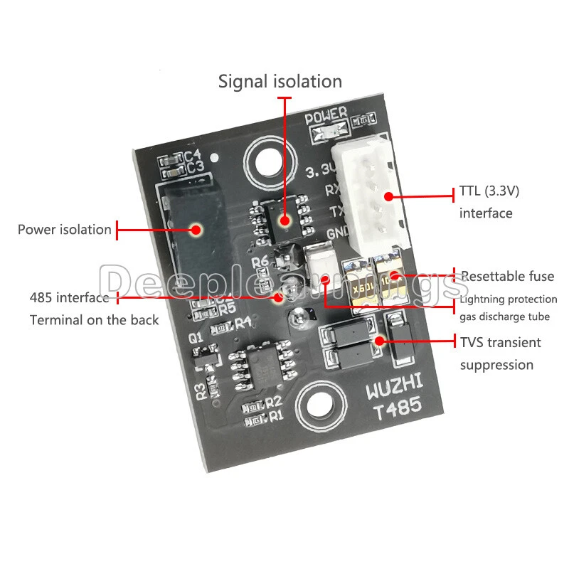 Isolated TTL to 485 Module RS485 to TTL Philippines | Ubuy