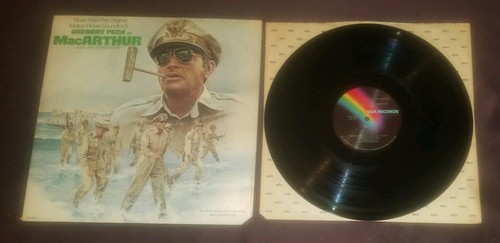 MacArthur soundtrack LP Jerry Goldsmith 1977 MCA-2287 exc Gregory Peck | eBay