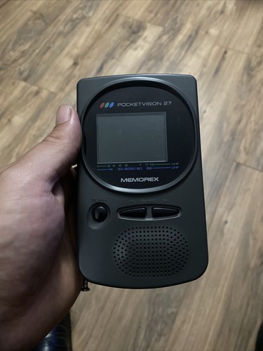 Memorex Pocket Vision 27 Magnavox Portable Handheld TV works | eBay