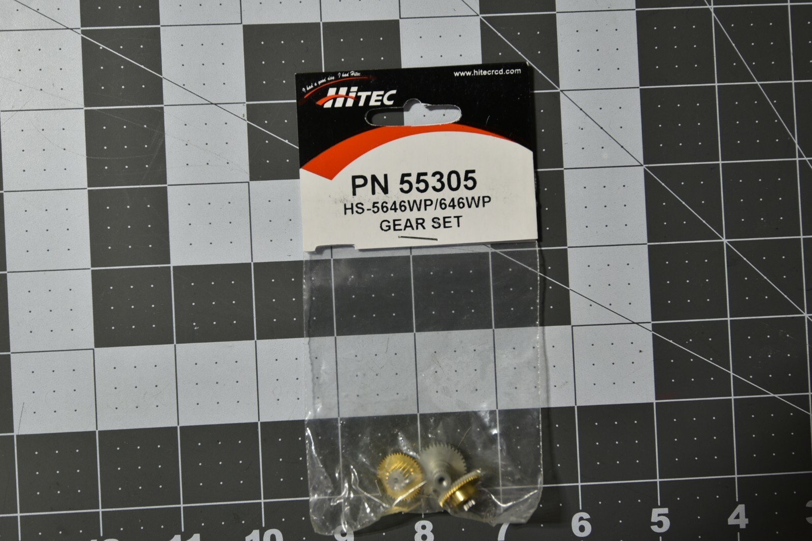 Hitec RCD Inc. HRC55305 HS-646WP/5646WP Metal Gear Set - SET OF 10 ...