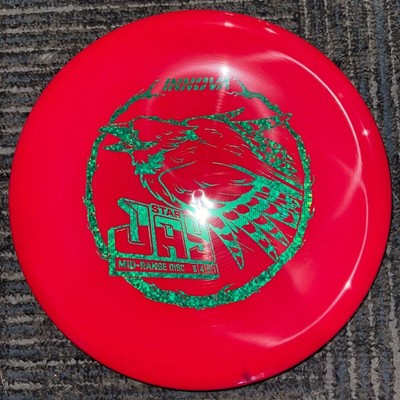 NEW INNOVA STAR LINE JAY DISC GOLF MID RANGE DRIVER RD/GR 174G ...