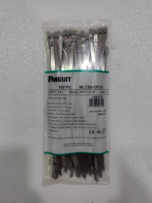 Panduit Mlt2s-Cp316 7.9" L Extra Heavy Duty Cable Tie Pk 100 | eBay