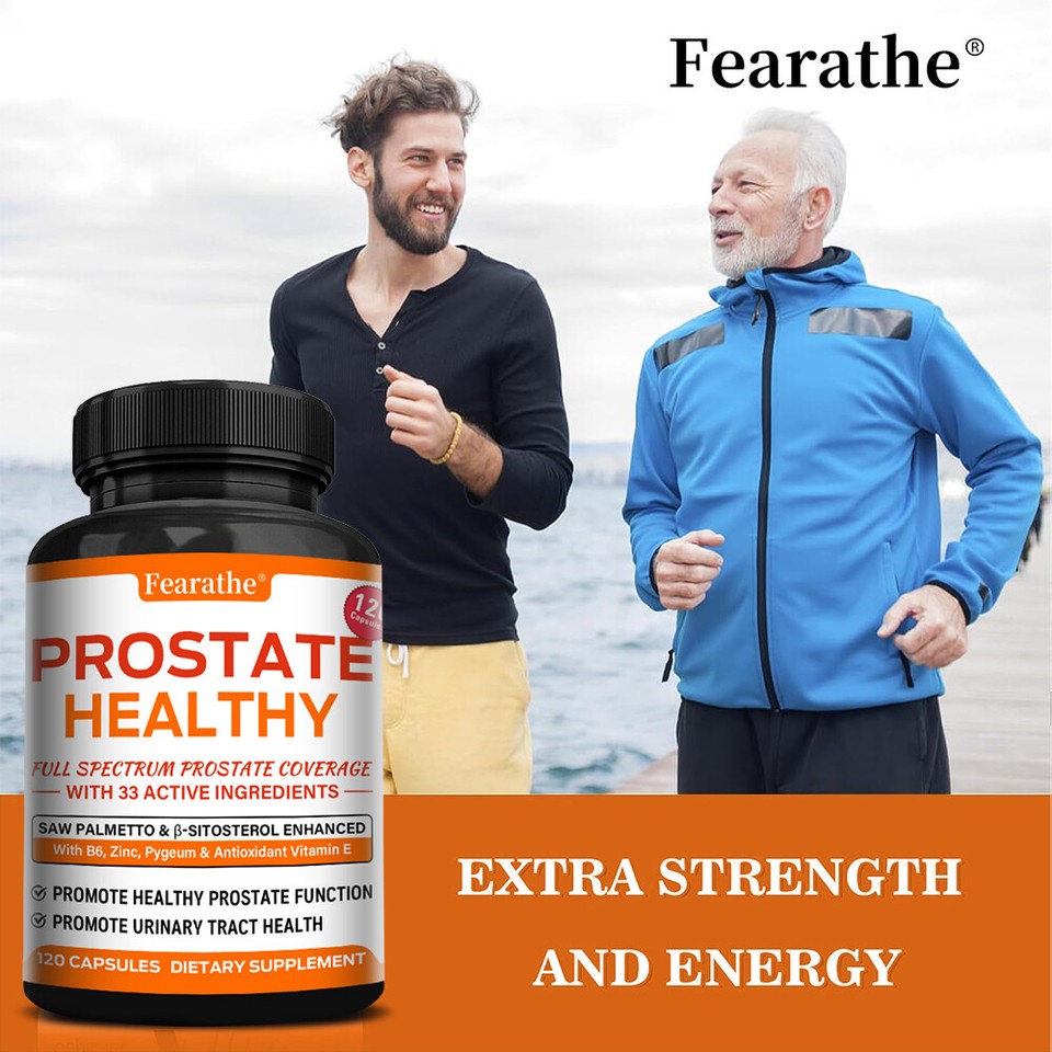 Prostate Healthy Supplement - Promotes Prostate,Urinary Tract And ...