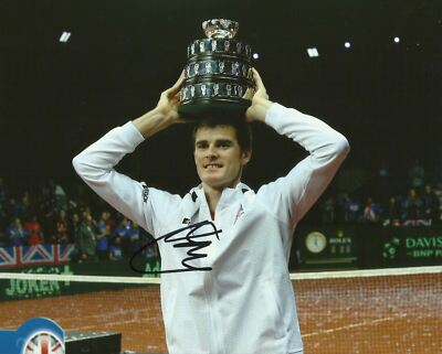 Jamie Murray Signed 10X8 Photo Genuine Autograph 2015 Davis Cup AFTAL ...
