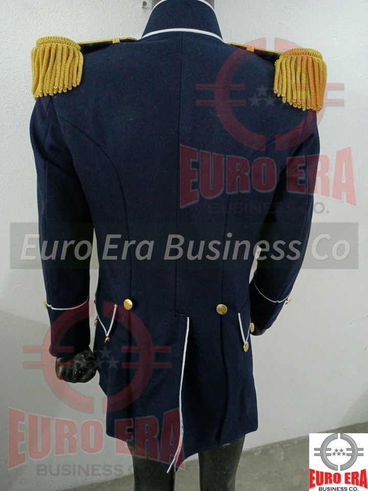 Napoleonic Regency Naval Lieutenant Frock Coat Available in all sizes ...