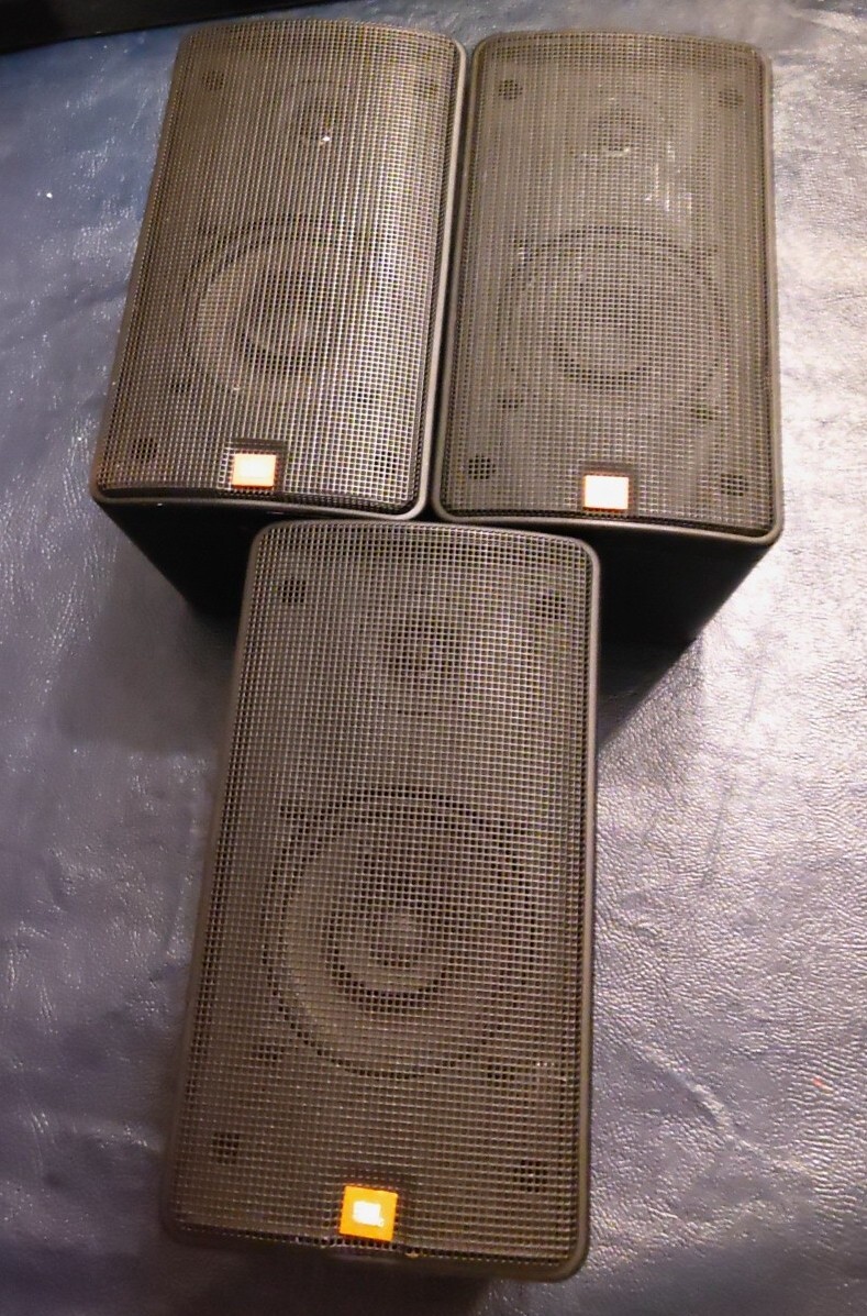 JBL Arc Sat Speakers Satellite Surround Sound Black | Set of 3 ...