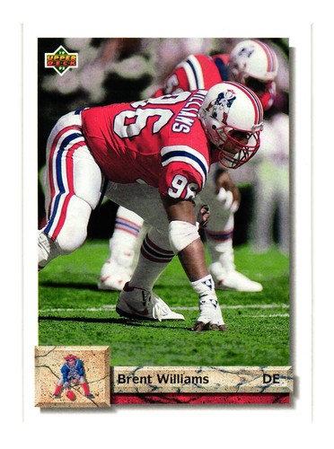 1992 Upper Deck #190 Brent Williams New England Patriots | eBay