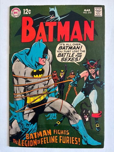 Batman #210 (DC Comics 1969) - Catwoman cover & app. | eBay