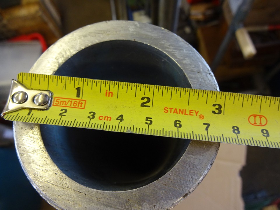Aluminium ali round tube / billet 3" x 21 1/2" long x 3/8" wall | eBay UK
