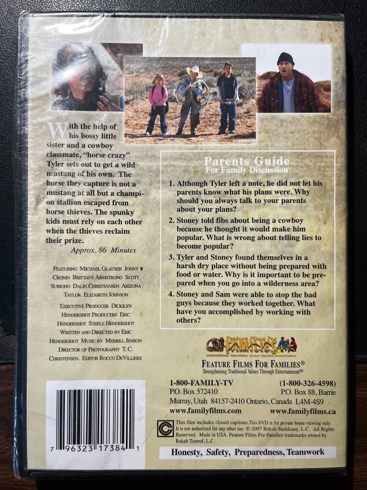 Horse Crazy Very Good DVD Feature Films for Families - Michael Glauser ...