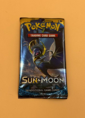 Pokémon TCG Sun and Moon Base Set Booster Pack - 10 Cards | FACTORY ...