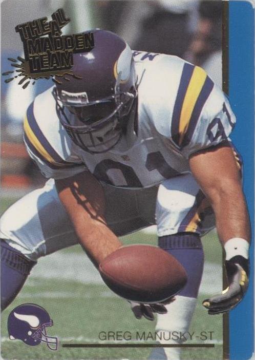 1991 Action Packed The All-Madden Team - Greg Manusky #48 (RC) for sale ...