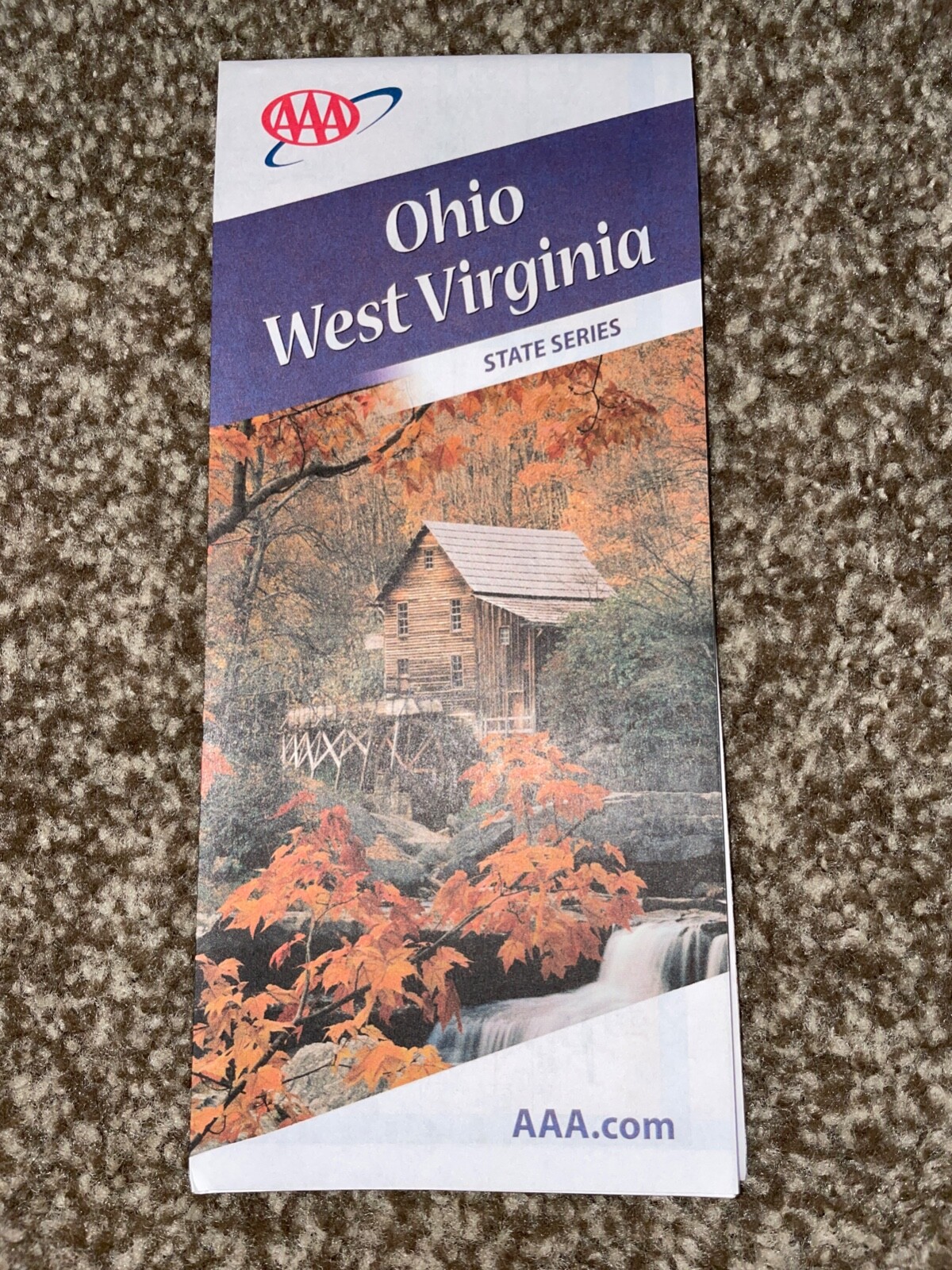 2009 Edition AAA Ohio West Virginia Official Highway State Series Road ...