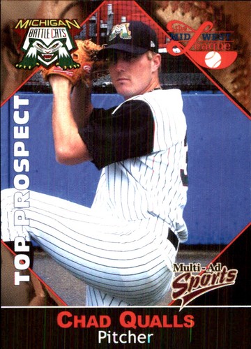 Chad Qualls 2001 Multi-Ad Midwest League Top Prospects #19 RC ...
