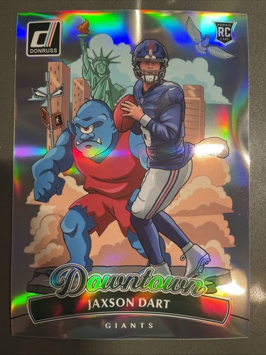 2025 Panini Donruss Jaxson Dart Downtown! Oversized Jumbo Card #14 🔥 | eBay