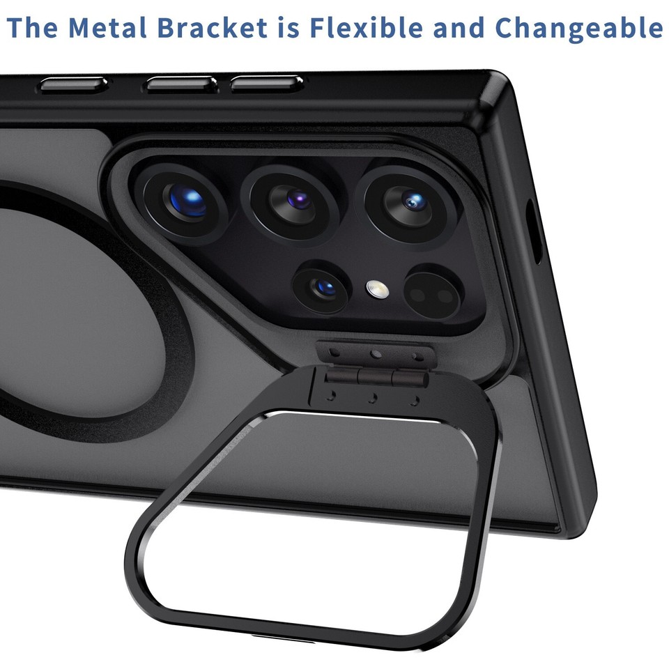 For Samsung Galaxy S24 FE S24+ S24 Ultra Kickstand Ring Lens Case ...