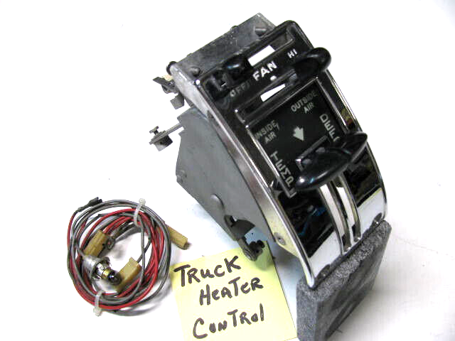 1955 56 57 Chevy Truck - Deluxe Heater Dash Control | eBay