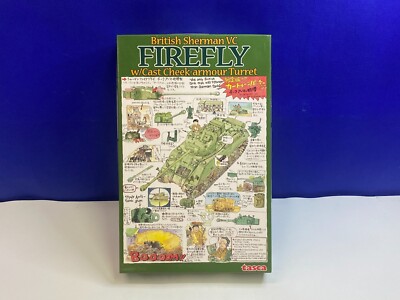 TASCA MODELS 1/35 SCALE BRITISH SHERMAN VC FIREFLY W/ CAST CHEEK ARMOUR ...