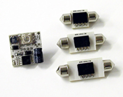 Varad AL1W Universal 1 Watt Dome Light LED Bulbs, 3 Sizes - BLUE AL1W ...