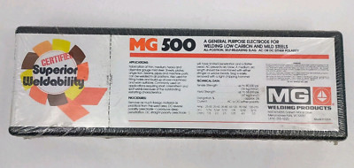 MG Industries Welding Products MG500 Electrode 1/16" Rods 5LB | eBay