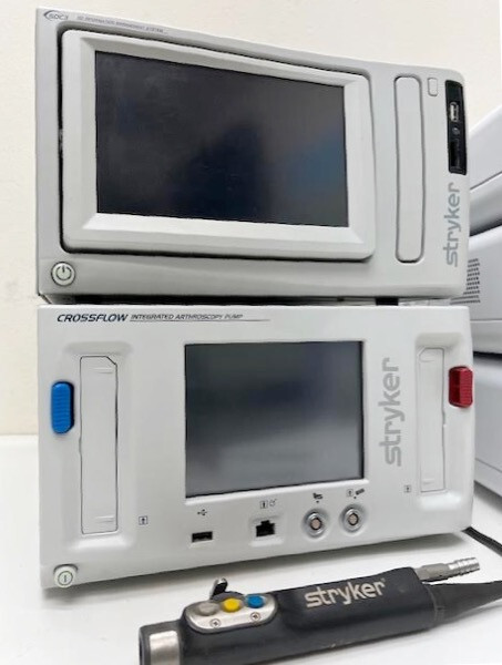 STRYKER 1588 HD AIM 26" LED Light Arthroscopy Tower System Endoscope ...