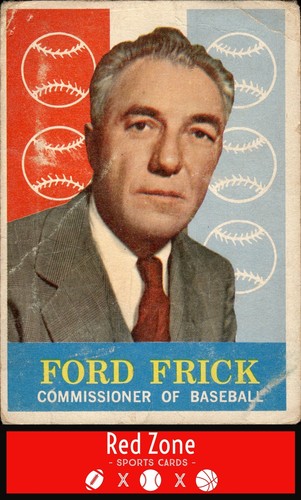 1959 Topps - #1 Ford Frick VG. (creased) | eBay