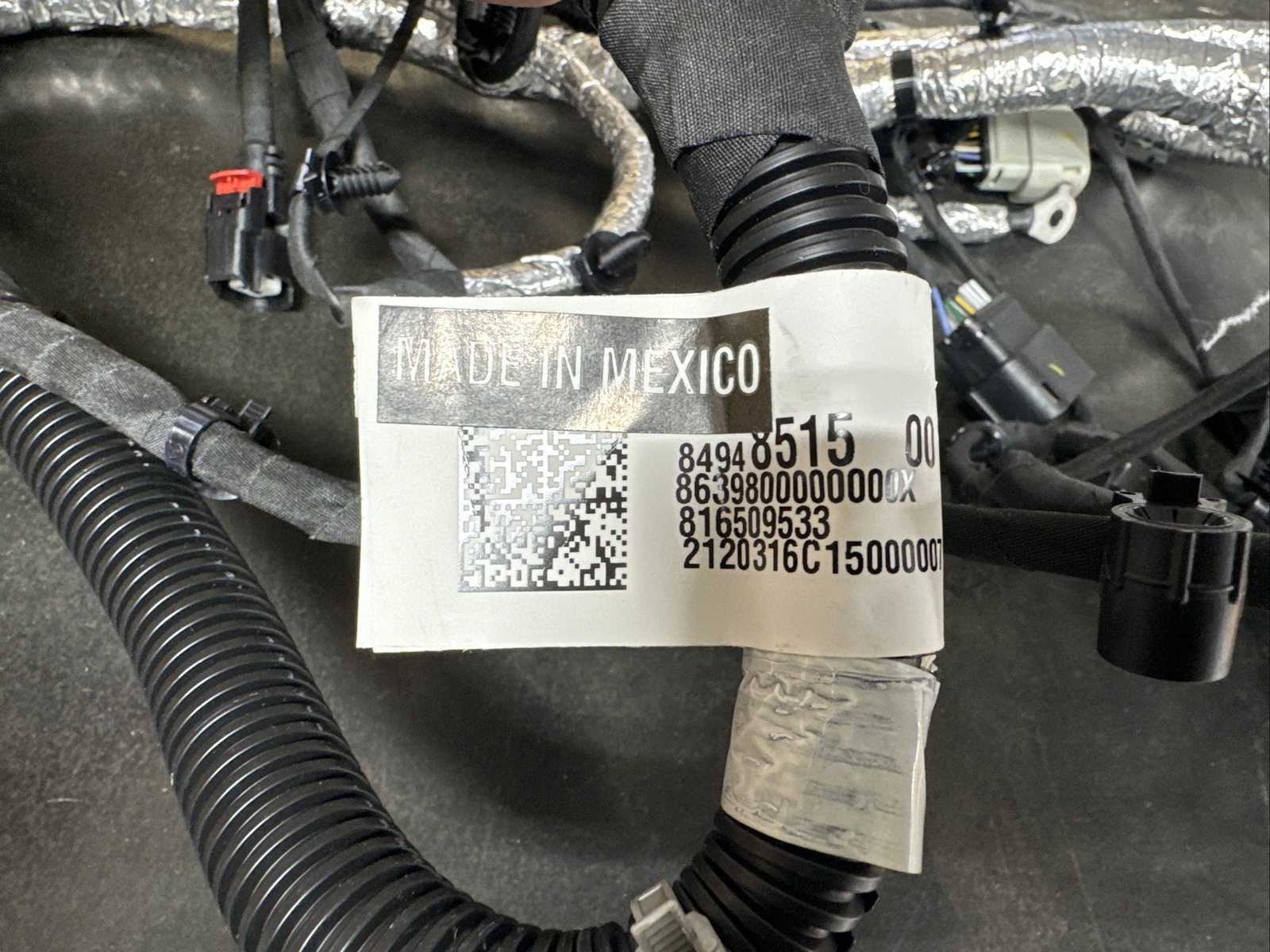 C8 Corvette Wiring Harness 84948515 | eBay