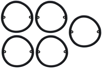 Elring Set of 5 Engine Oil Cooler Seals 59X5 mm For Audi A3 80 90 VW ...